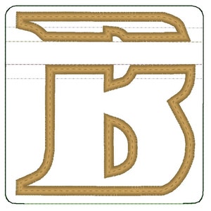 Alphabet Letter B Zippered Bag! 4x4" **xxx Vip Pes Jef Hus Exp Dst ...