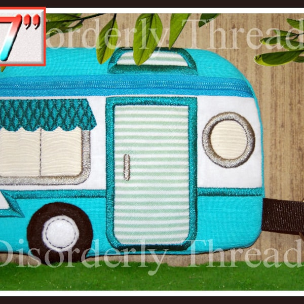 Camper Embroidery - Etsy