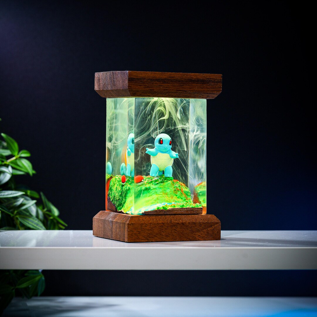 Syl.veo.n PO.KE.MON Night Light, Custom Pok.emo.n Epoxy Lamp, Gaming ...