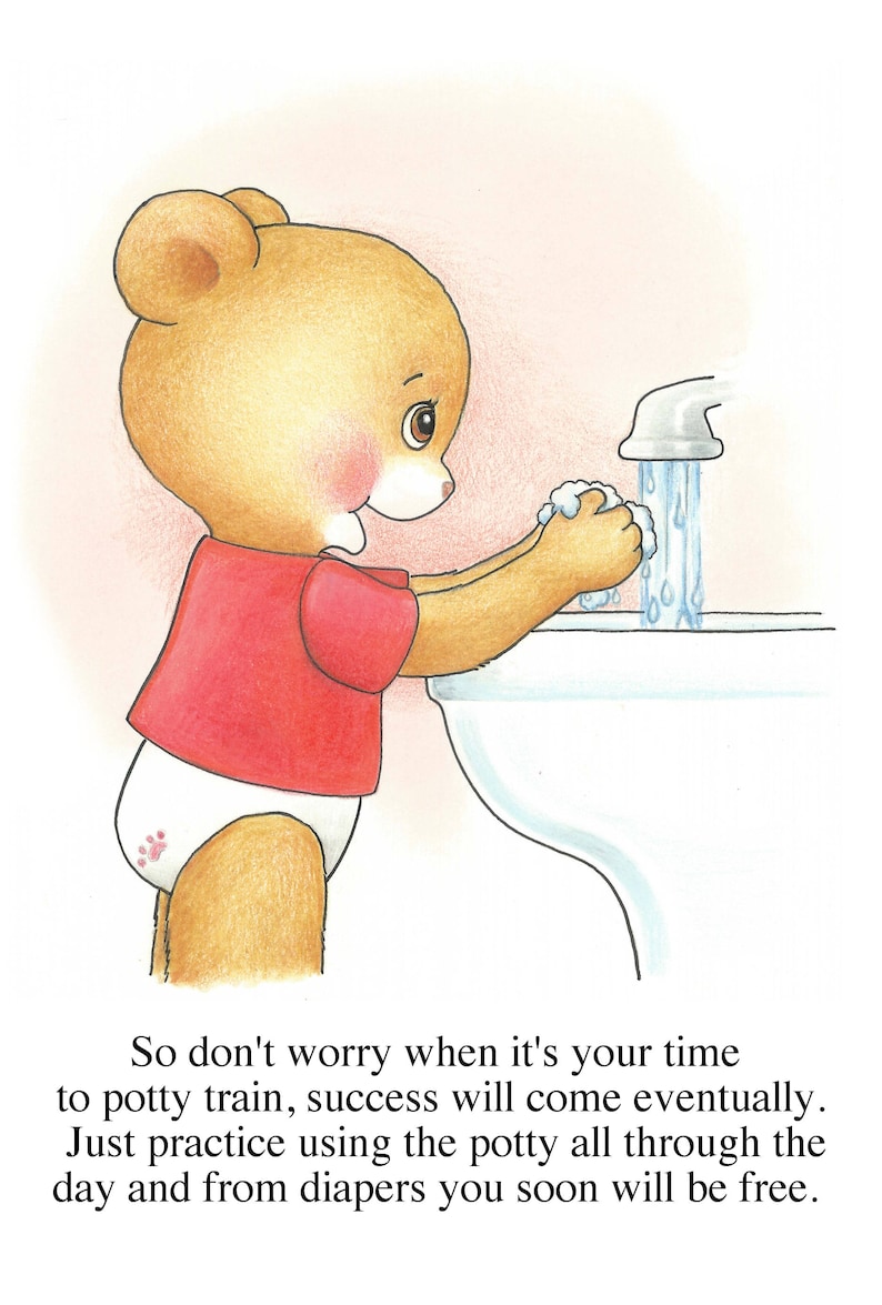 Tinkles the Pottytime Bear, Potty Training (storybook Only) - Etsy