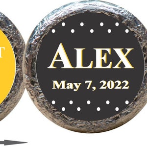 Retire-mint Party Favors Stickers for Mint Candies, Candy Kiss Stickers ...