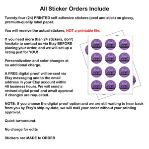 Design Your Own Round Party Favor Labels for Weddings, Birthdays ...
