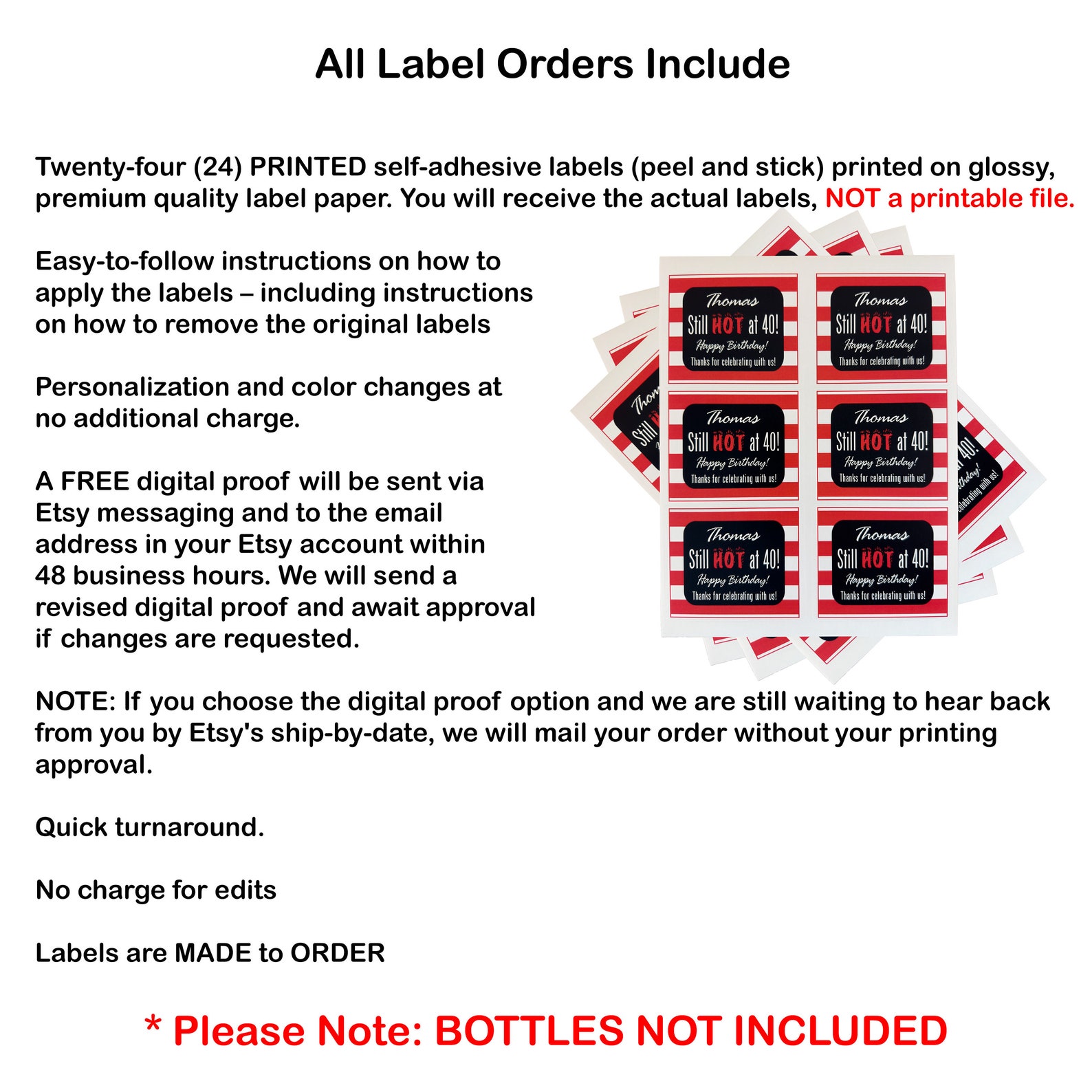 Police Theme Retirement Bottle Labels for Party Favors and Table ...