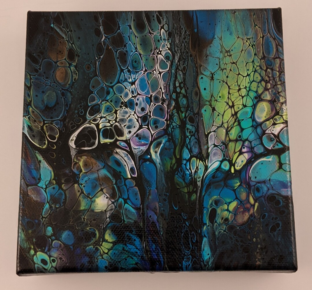 Secret Lair Abstract Wall Art Painting - Etsy