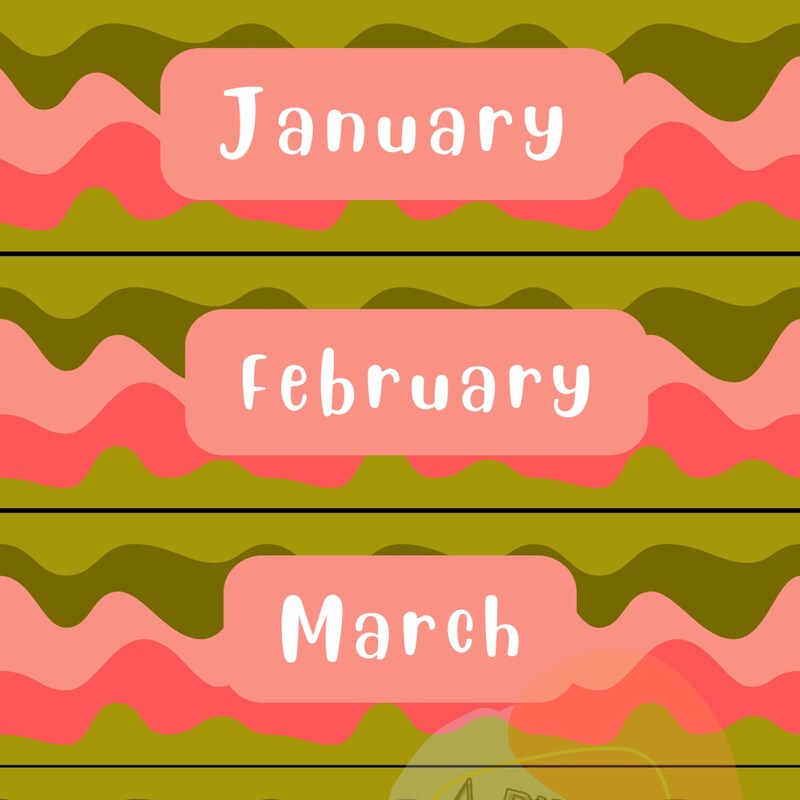 Whiteboard Flip Calendar - Etsy