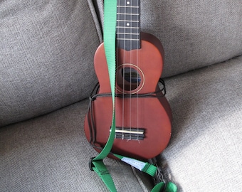 Yellow Uke Strapz by Zellerwear Ukuelele Banjolele Strap | Etsy