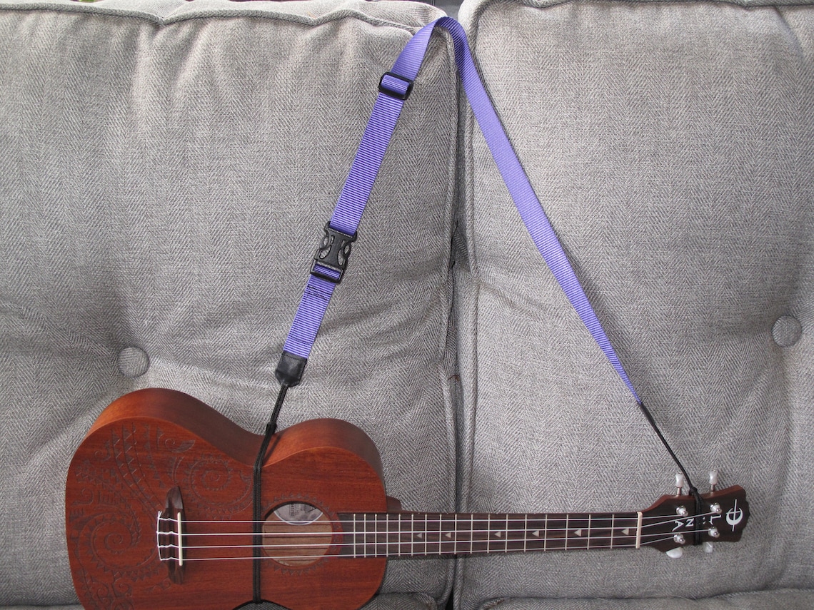 Yellow Uke Strapz by Zellerwear Ukuelele Banjolele Strap - Etsy