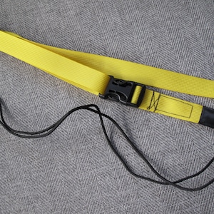Yellow Uke Strapz by Zellerwear Ukuelele Banjolele Strap - Etsy