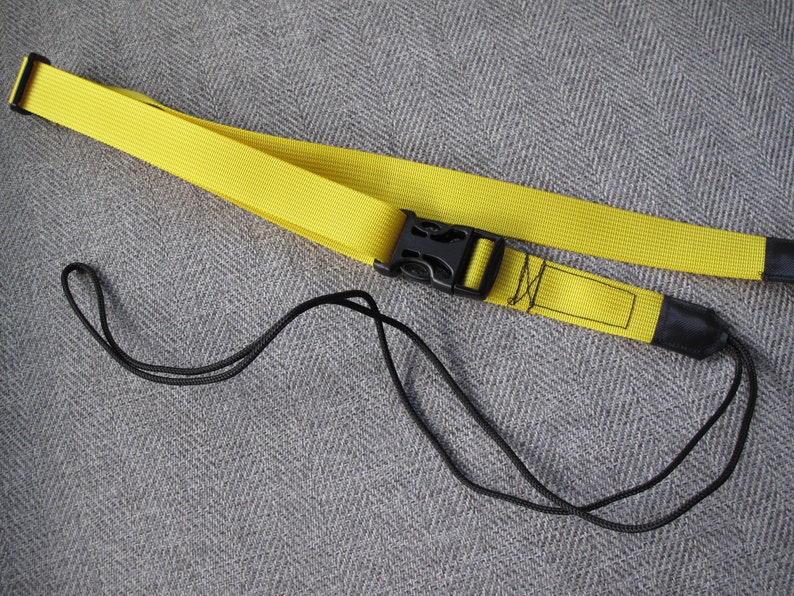 Yellow Uke Strapz by Zellerwear Ukuelele Banjolele Strap - Etsy