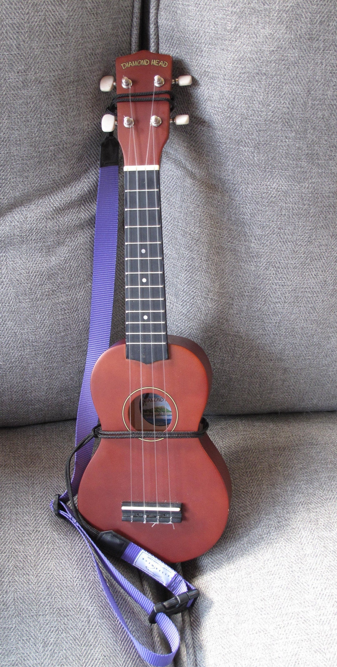 Purple Uke Strapz by Zellerwear Ukuelele Banjolele Strap - Etsy