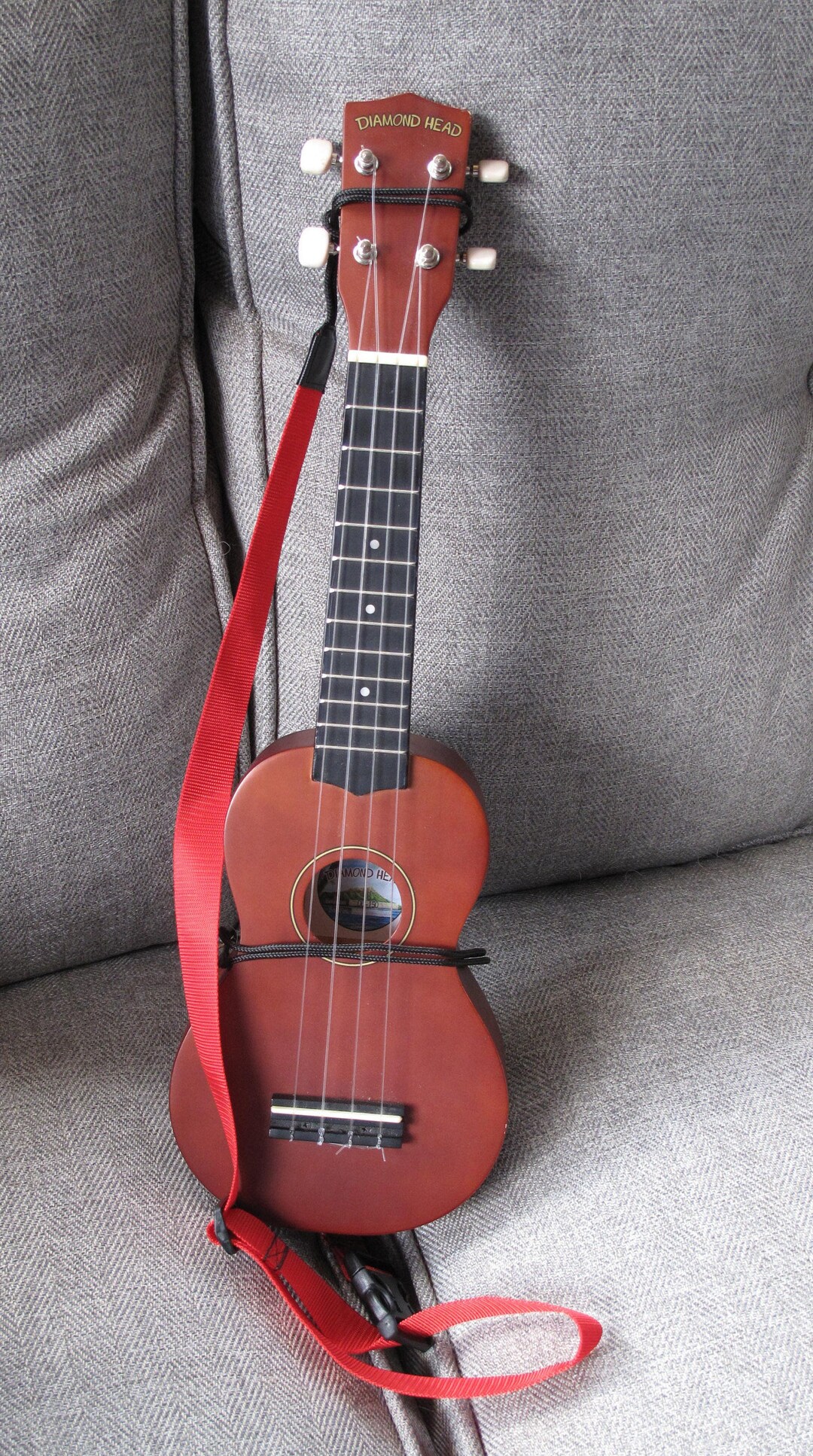 Red Uke Strapz by Zellerwear Ukuelele Banjolele Strap - Etsy