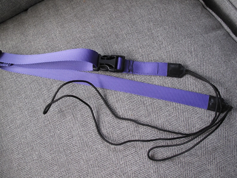 Purple Uke Strapz by Zellerwear Ukuelele Banjolele Strap - Etsy