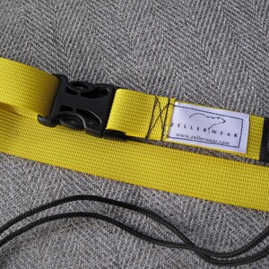 Yellow Uke Strapz by Zellerwear Ukuelele Banjolele Strap - Etsy