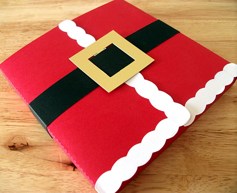3 D Christmas Gift Box Perfect CD Gift Boxes - Etsy UK
