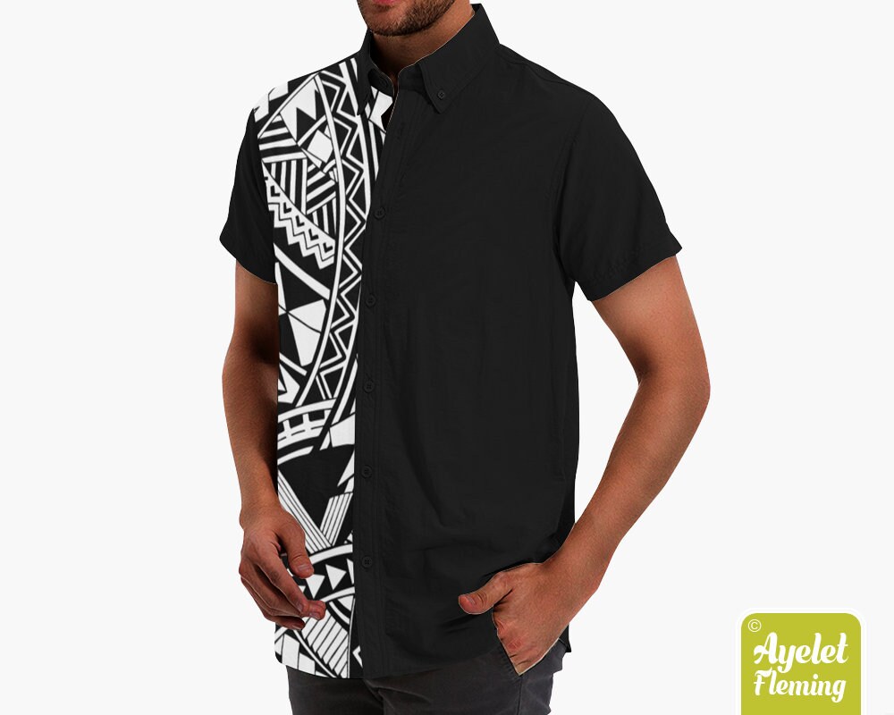 Polynesian Shirt Samoan Shirt Samoan Shirt Shirt | Etsy