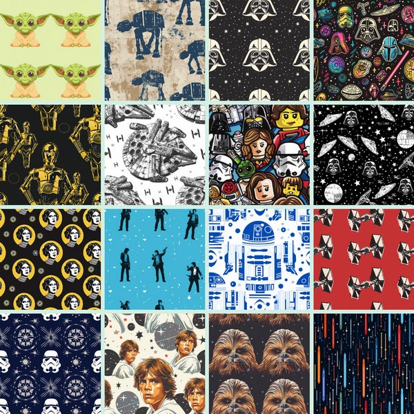 Star wars digital paper - Etsy