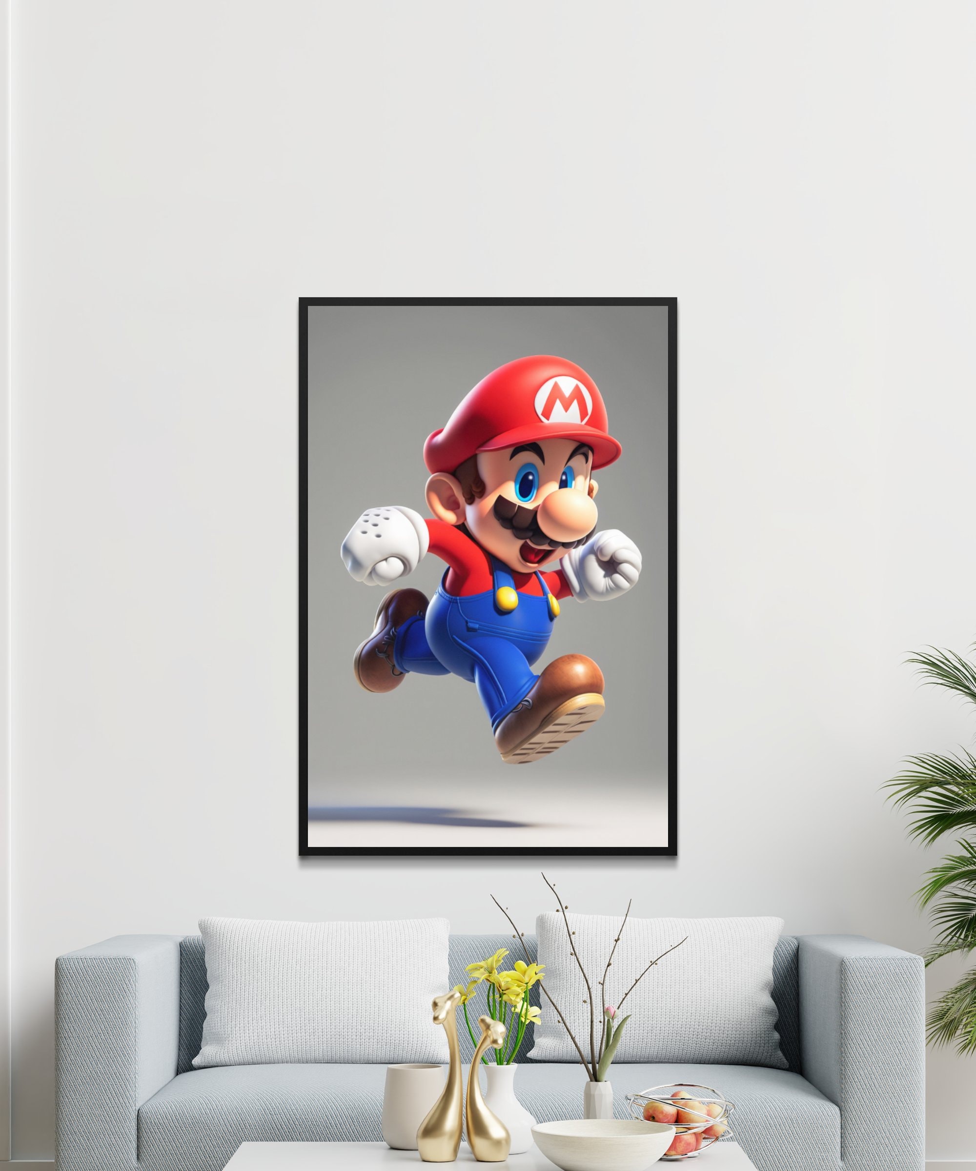 Super Mario Wall Art Super Mario Print Printable Wall Art Digital ...