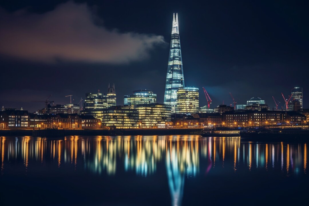 The Shard London Poster: Unique Cityscape Wall Art (digital Download ...
