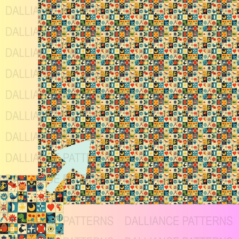Pixar Movie Patterns: Seamless Digital Paper (digital Download) - Etsy