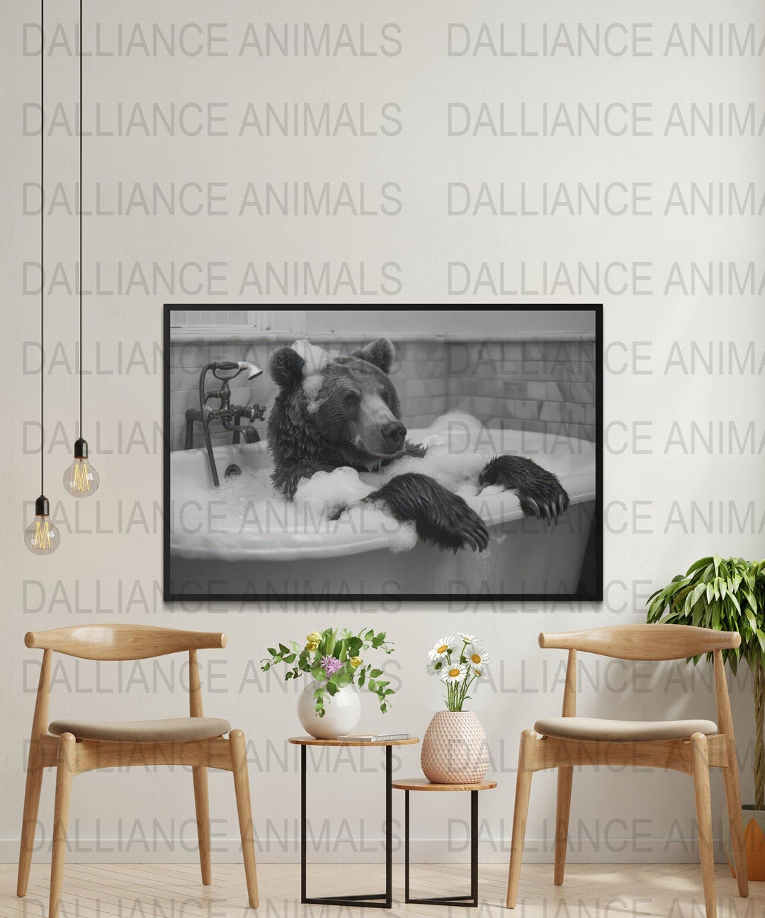 Grizzly Bear Poster - Bear Print - Bear Wall Art - Digital Download ...