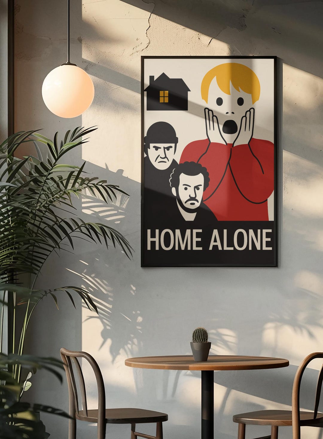 Home Alone Movie Poster: 1990s Christmas Comedy Film Art Print - Etsy