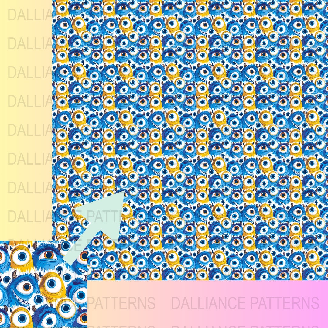 Pixar Movie Patterns: Seamless Digital Paper (digital Download) - Etsy