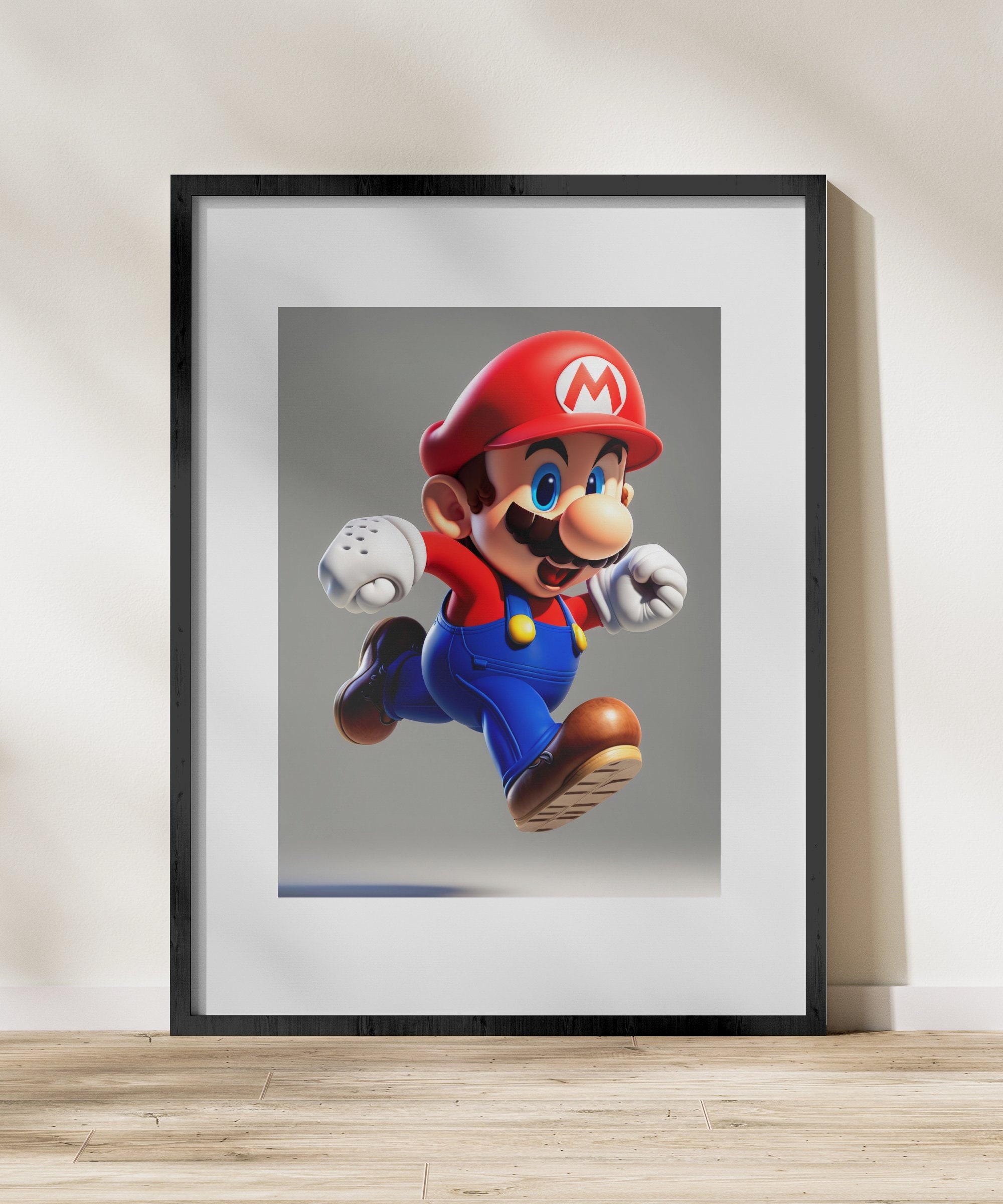 Super Mario Wall Art Super Mario Print Printable Wall Art Digital ...