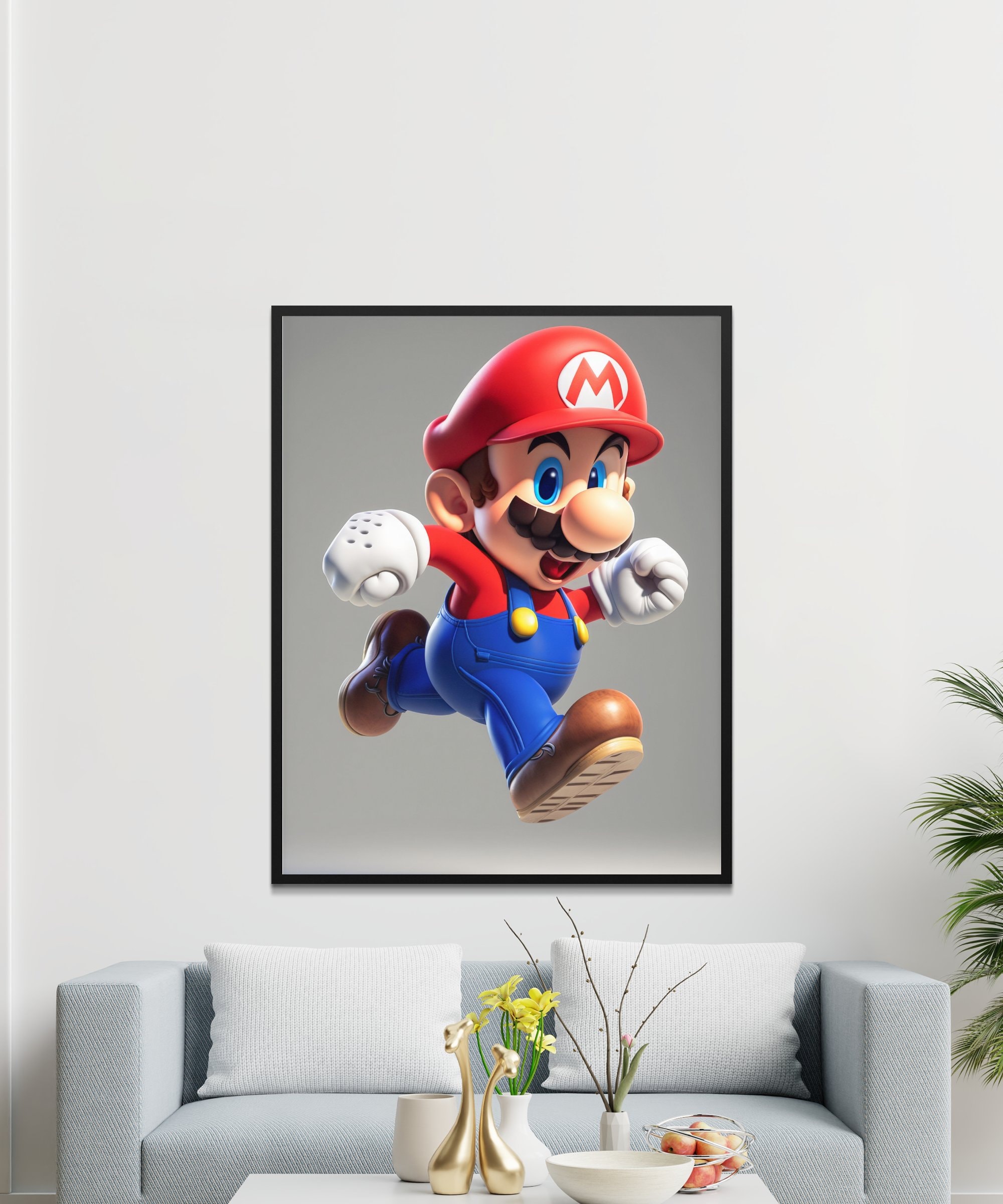 Super Mario Wall Art Super Mario Print Printable Wall Art Digital ...