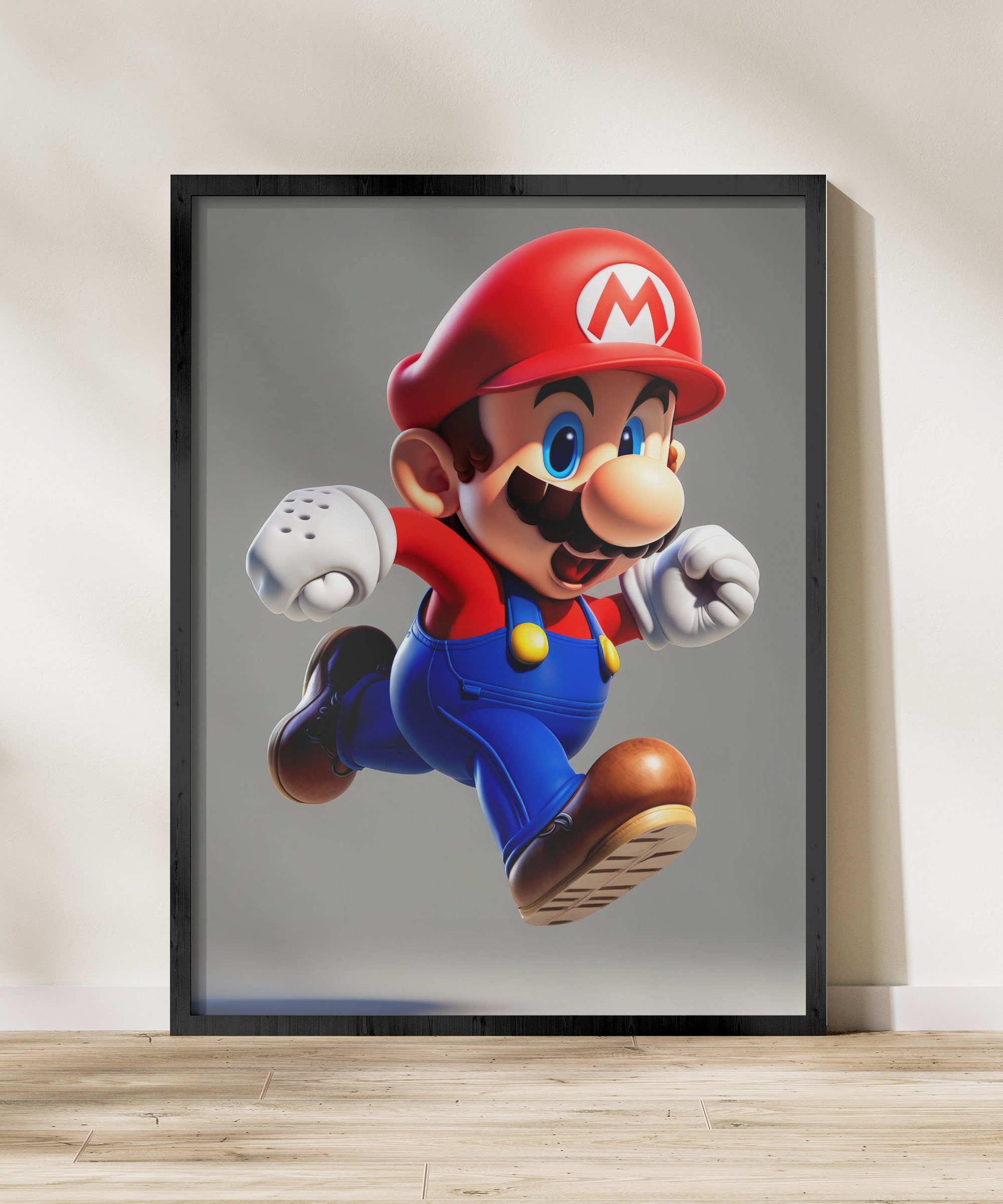 Super Mario Wall Art Super Mario Print Printable Wall Art Digital ...