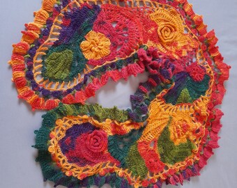 Irish Freeform Crochet - Etsy