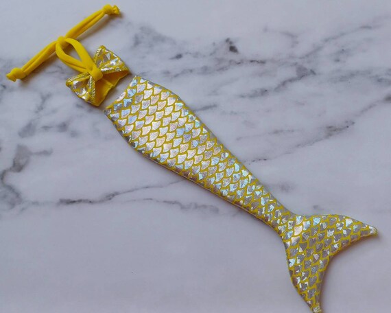Yellow Mermaid Tails
