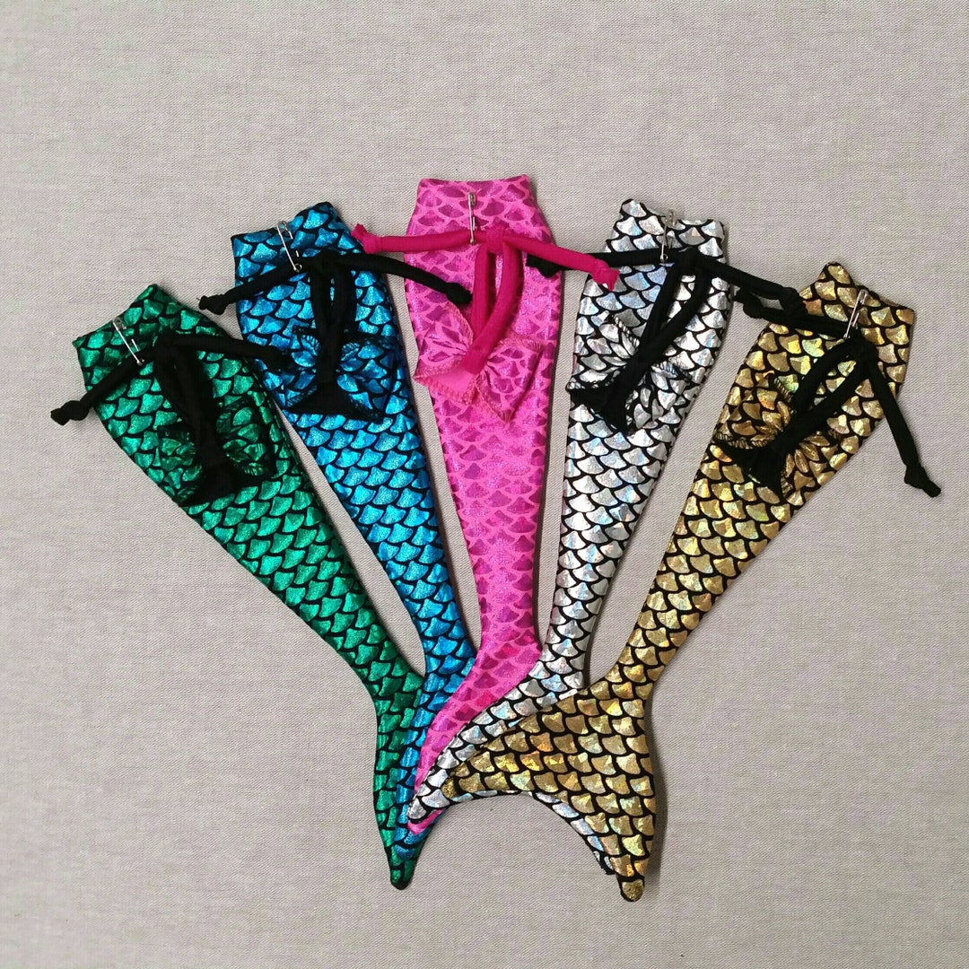 Set Of 5 Barbie Mermaid Tail Sets 5 Colors Mermaid Tails For Etsy