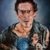 SIN CITY Marv Frank Miller Comic Art Handpainted Acrylic Painting - Etsy