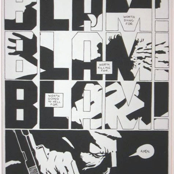 Marv Painting - Etsy