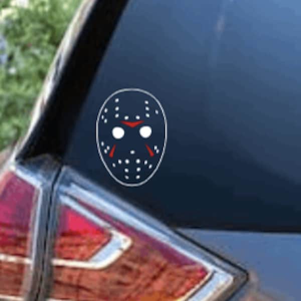 Jason Voorhees Car Decal - Etsy