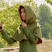 Early Medieval Bocksten Wide Warm Wool Hood With Linen Lining for ...
