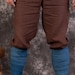 Early Medieval Natural Linen Basic Straight Pants/trousers With ...