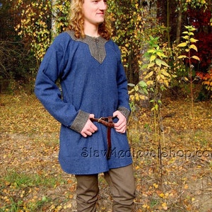 Early Medieval Scandinavian Viking Hedeby Wool Tunic for - Etsy