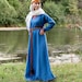 Early Medieval Trimmed Linen Dress With Wool Woven Selvage for Viking ...