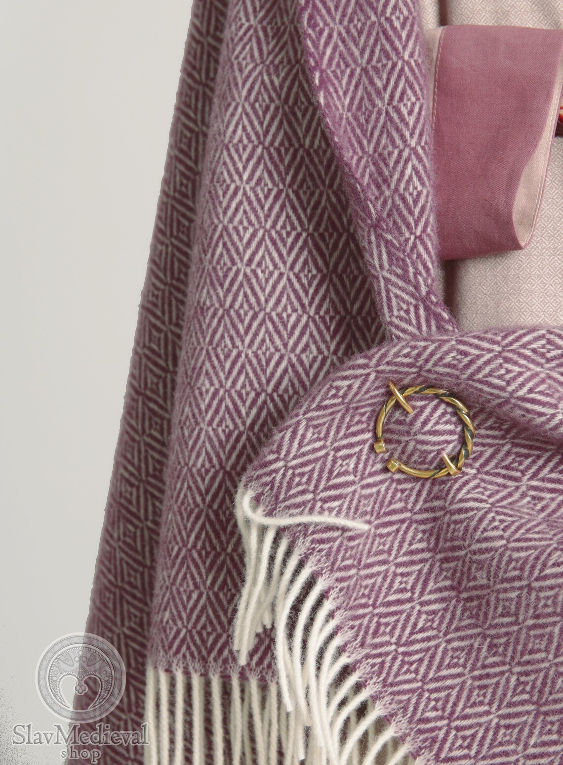 100% Wool Blanket Diamond Twill Weave King Sizeviking Cloak - Etsy