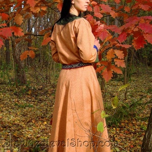 Early Medieval Viking Wool T-tunic Dress Based on Hedeby Sources for ...