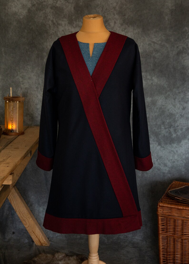 Early Medieval Scandinavian Viking Wool Coat - Etsy