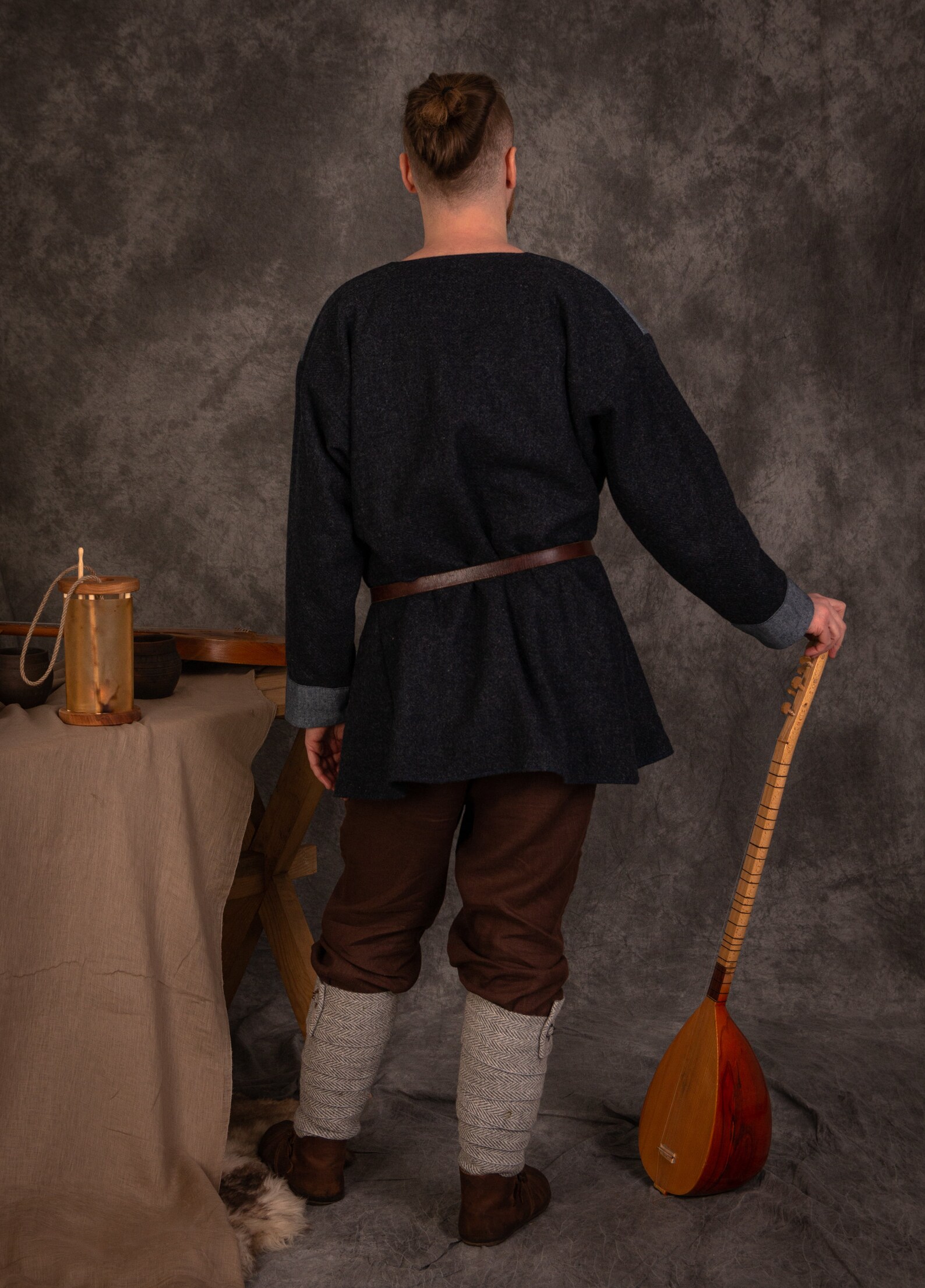 Early Medieval Wool Tunic With Wool Hems From Birka for Viking | Etsy