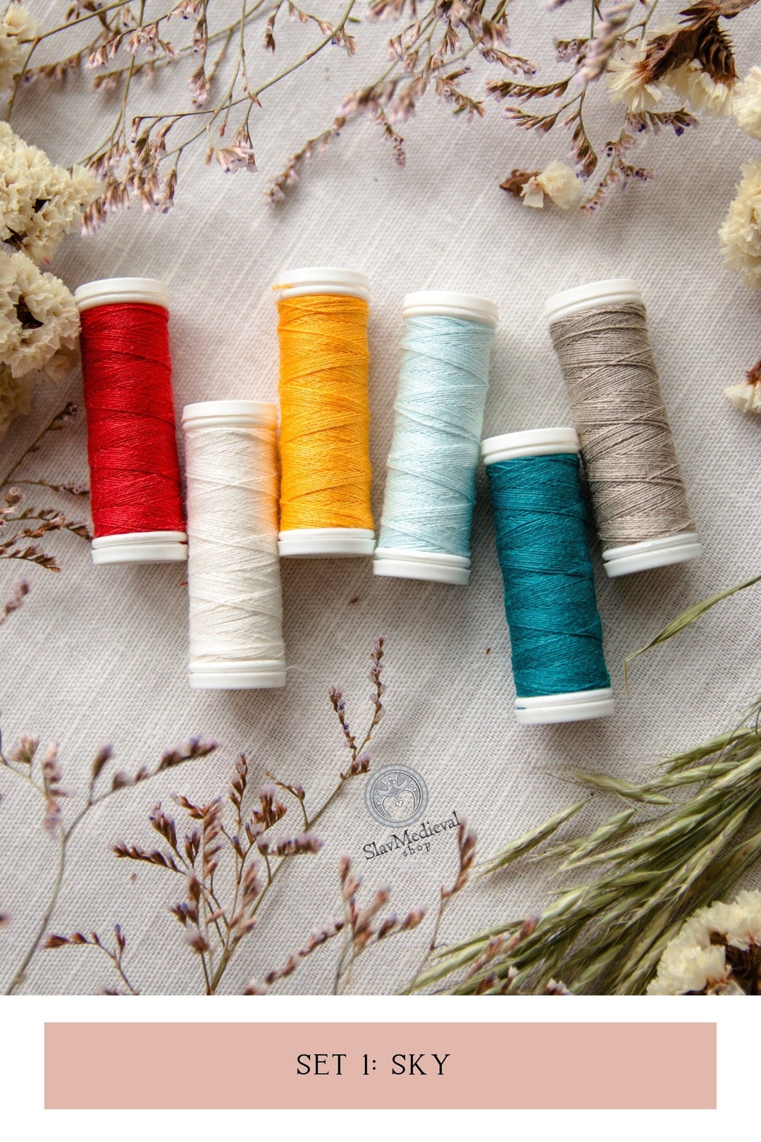 Linen Thread Medium Thickness Soft Thread for Hand Sewing for Clothes ...