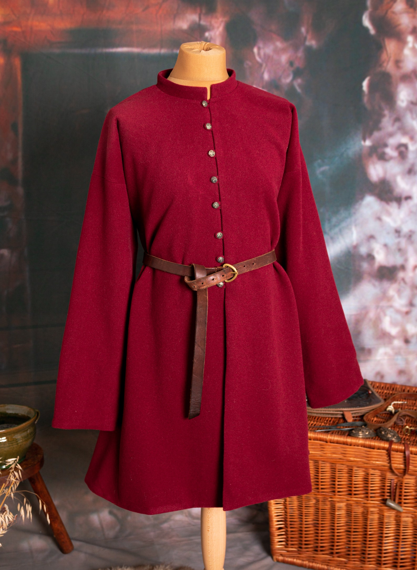 Early Medieval Viking Noble Wool Coat With a Linen Lining From Birka ...