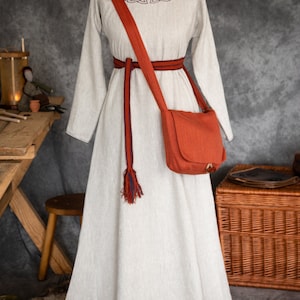 Early Medieval Viking Big Linen Bag for Viking and Slavic Man and Woman ...