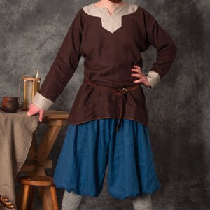 HARALD | Early Medieval Men's 2-piece Costume With Birka Linen Tunic ...