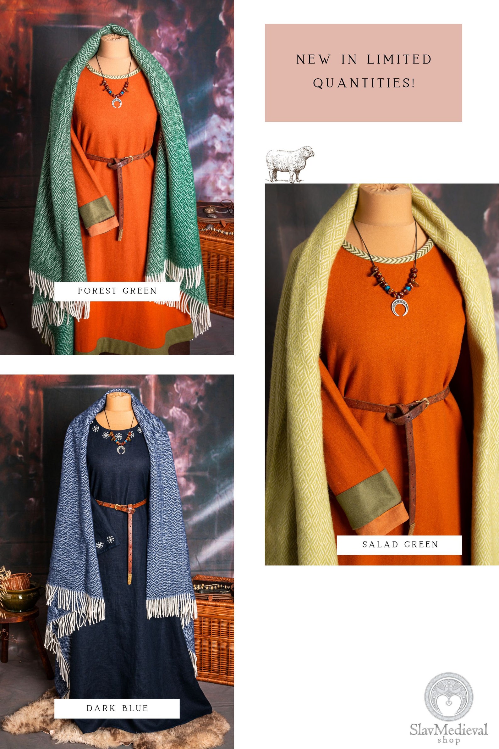 Natural 100% Pure Raw Merino Wool Blanket/cloak With Diamond Twill ...