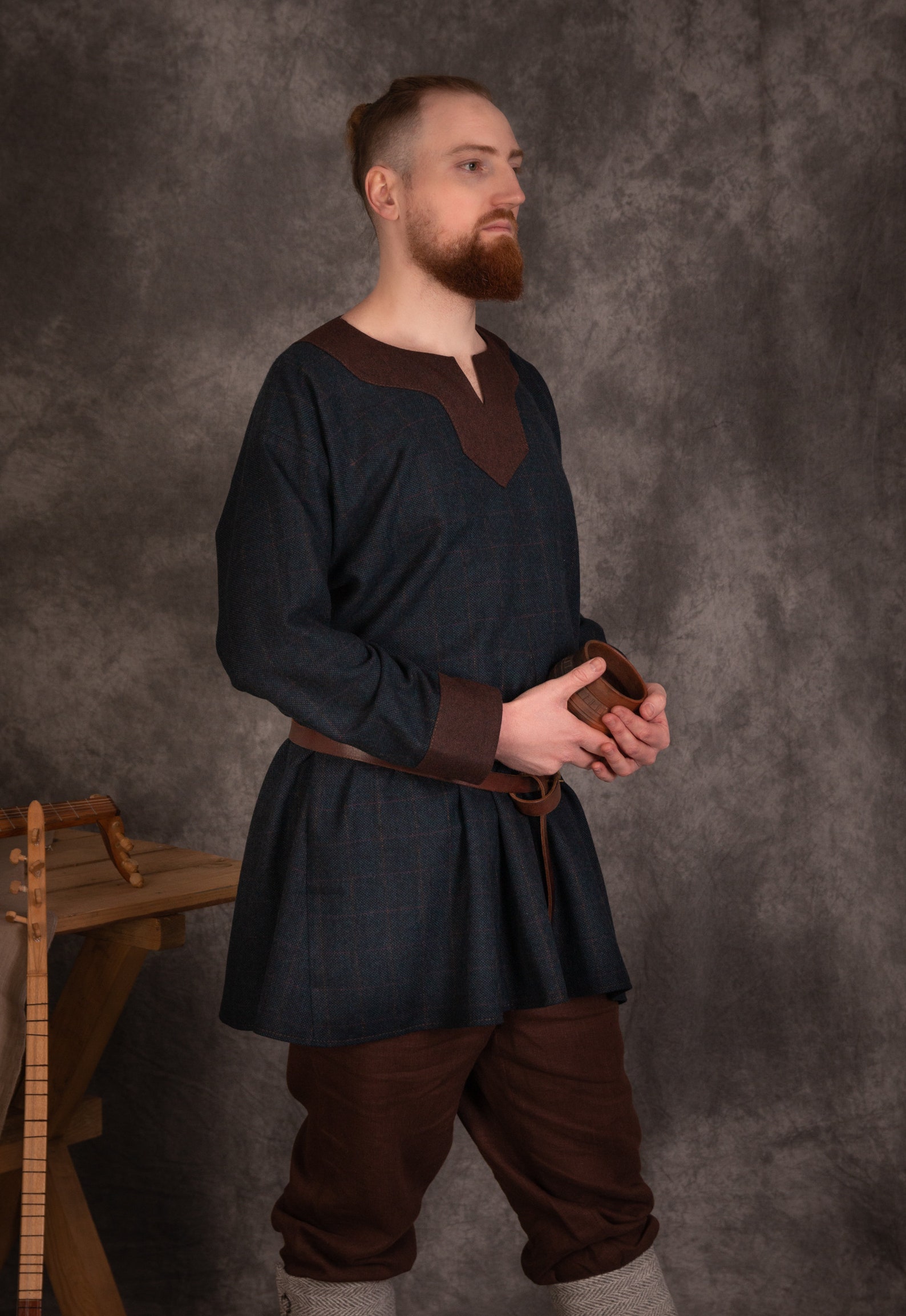 Early Medieval Scandinavian Viking Hedeby Wool Tunic for | Etsy