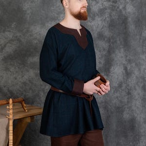 Early Medieval Scandinavian Viking Hedeby Wool Tunic for Viking Man and ...